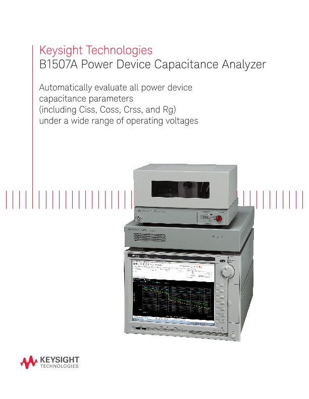 B1507A Power Device Capacitance Analyzer PDF Asset Page | Keysight